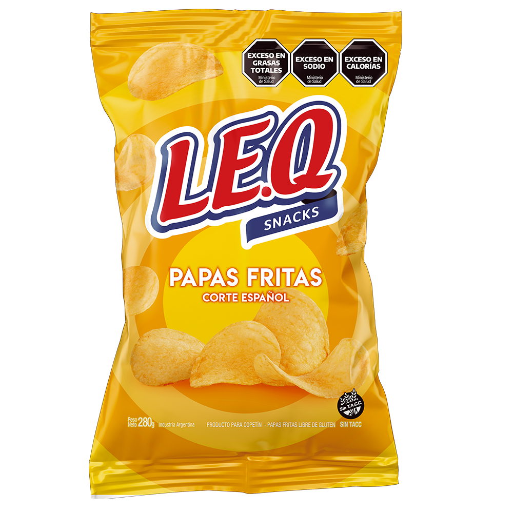 Papas fritas corte español – Productos L.E.Q. // SNACKS